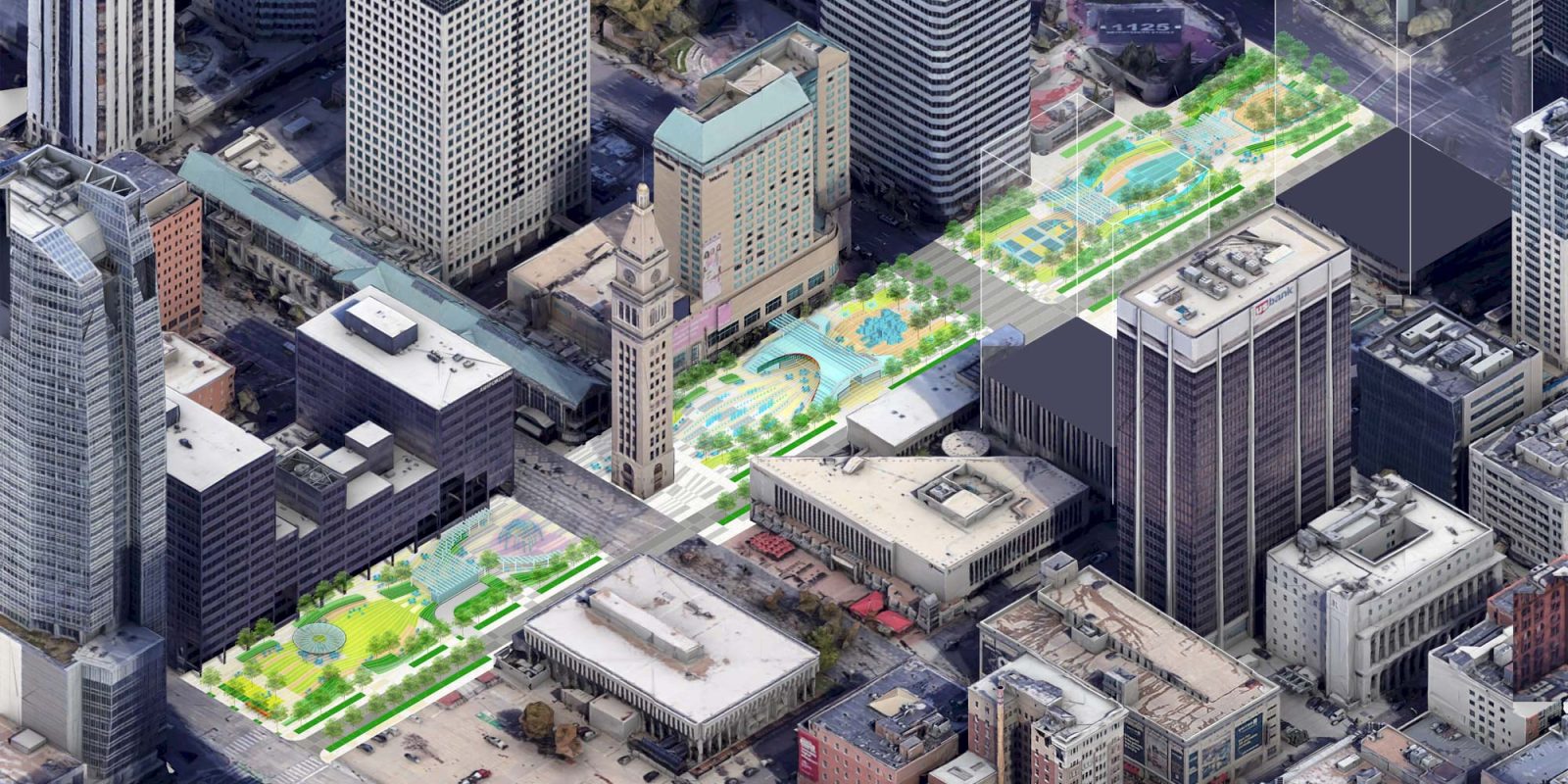 Skyline Park Improvements - Downtown Denver’s Vibrant Civic Park - RIOS