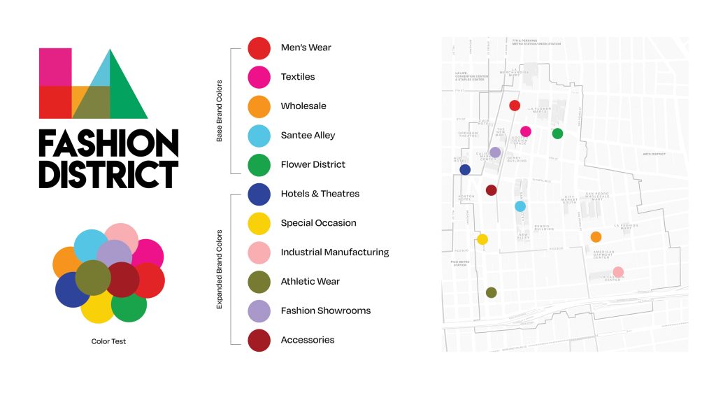 LA Fashion District Brand Identity - RIOS