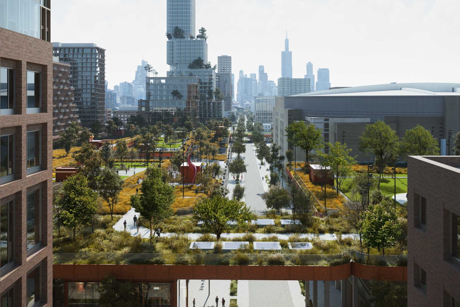The 1901 Project: Transforming Chicago's West Side - United Center - RIOS
