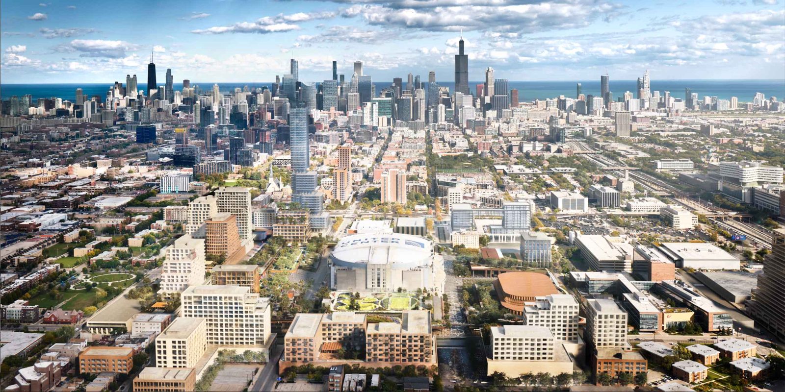 The 1901 Project: Transforming Chicago's West Side - United Center - RIOS