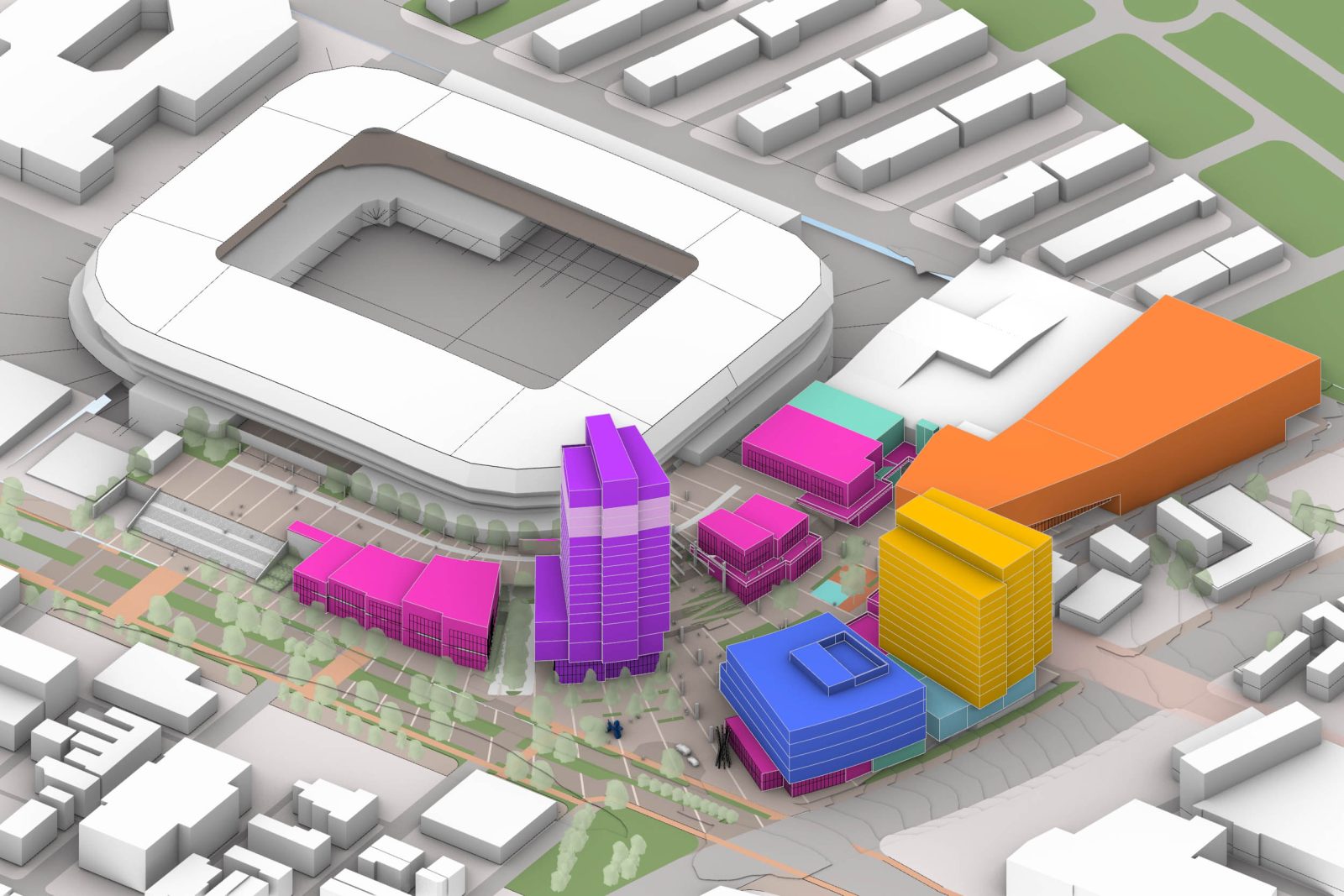 West End Mixed-Use District | Sports & Entertainment Master Plan | RIOS