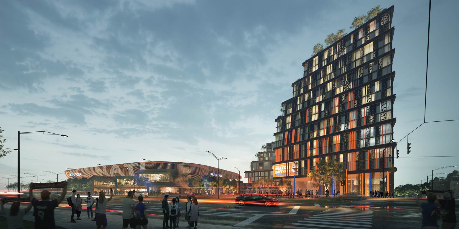West End Mixed-Use District | Sports & Entertainment Master Plan | RIOS